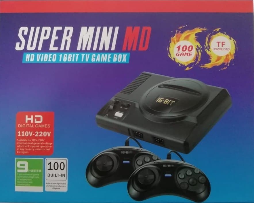 Super Mini Sega MD 16 bit HDMI купить в Минске | gamestore.by