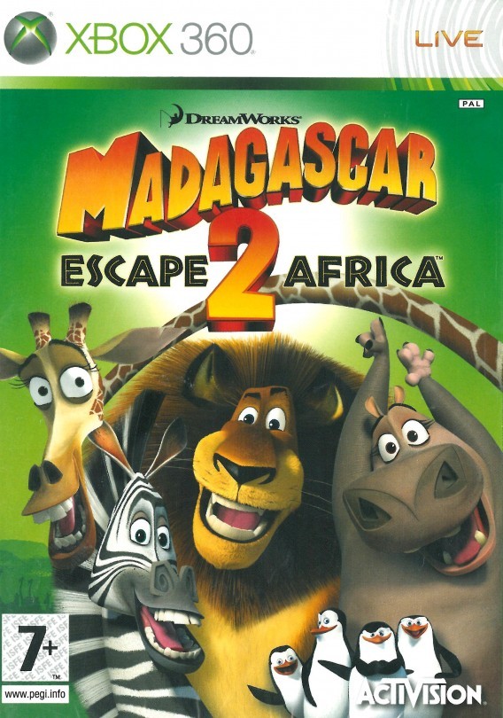 Madagascar: Escape 2 Africa (Мадагаскар 2) (Xbox 360) купить в Минске ...