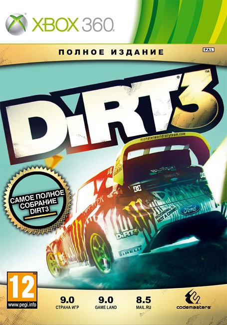 DiRT 3 Полное издание (Complete Edition) (Xbox 360/Xbox One) купить в ...
